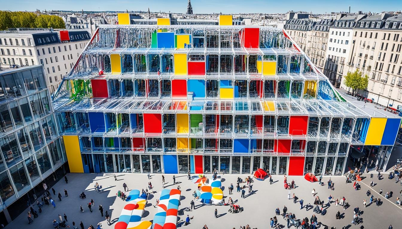 Explore Modern Art at Pompidou Center in Paris