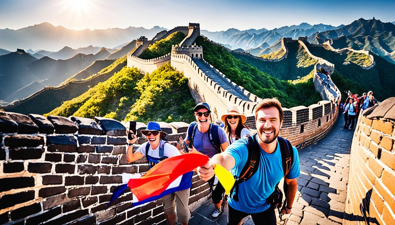 What's the best way to explore the Great Wall of China?