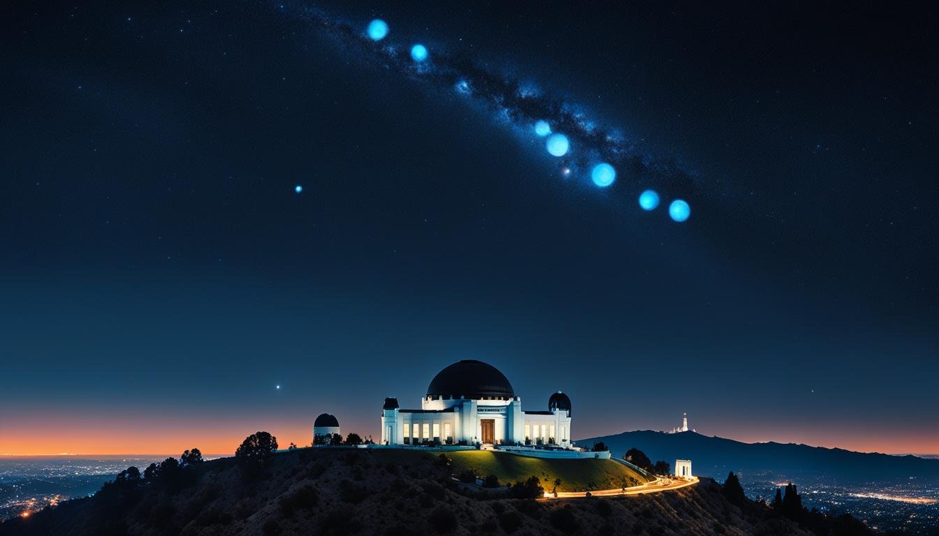 Griffith Observatory: looking at the sky