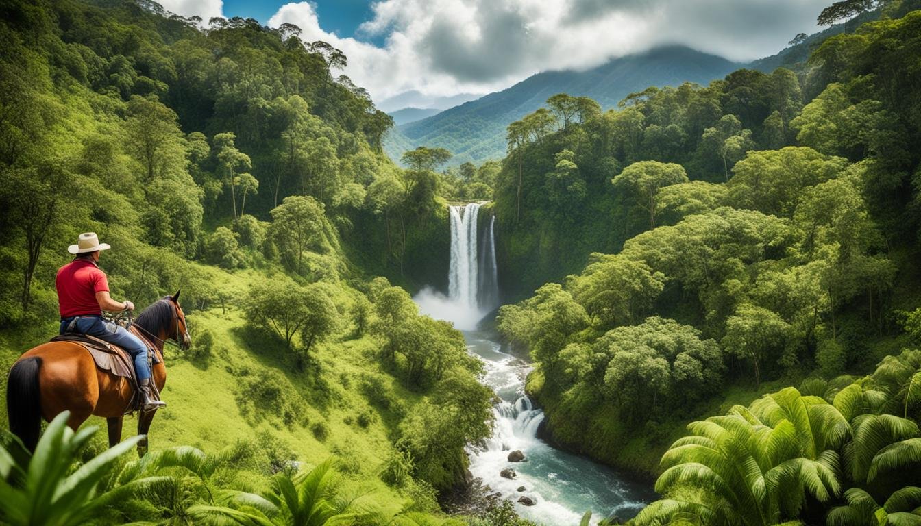 Where can I find the best places for horseback riding in Costa Rica?