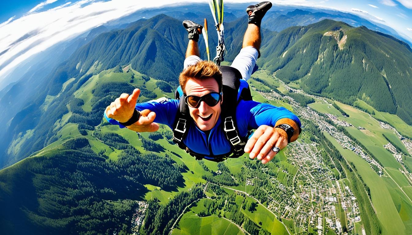 What are the best destinations for skydiving around the world?